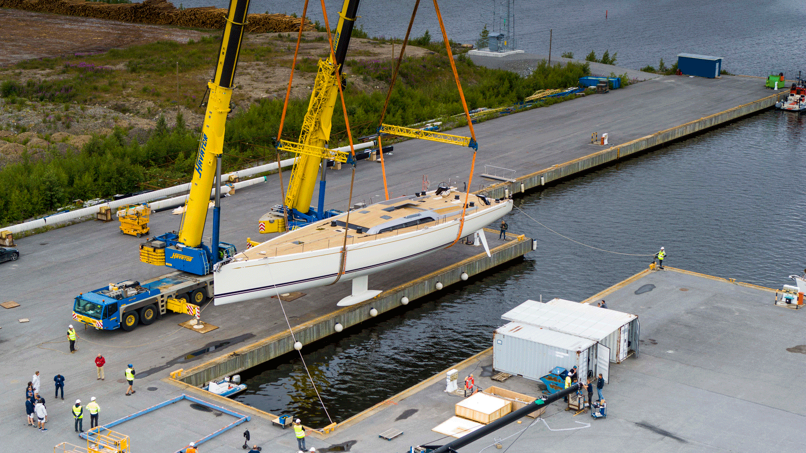 Nautor's Swan Presents First Swan 98 Sailing Yacht BeCool